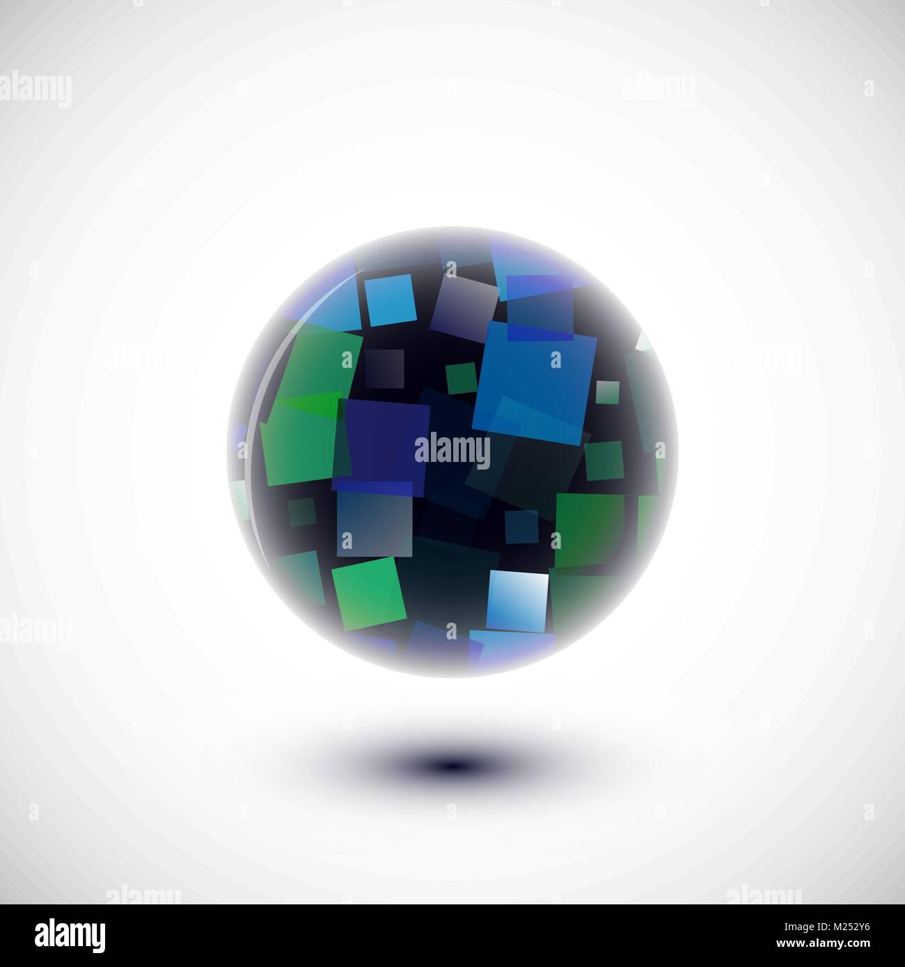 Circle inside the square hi-res stock photography and images - Alamy