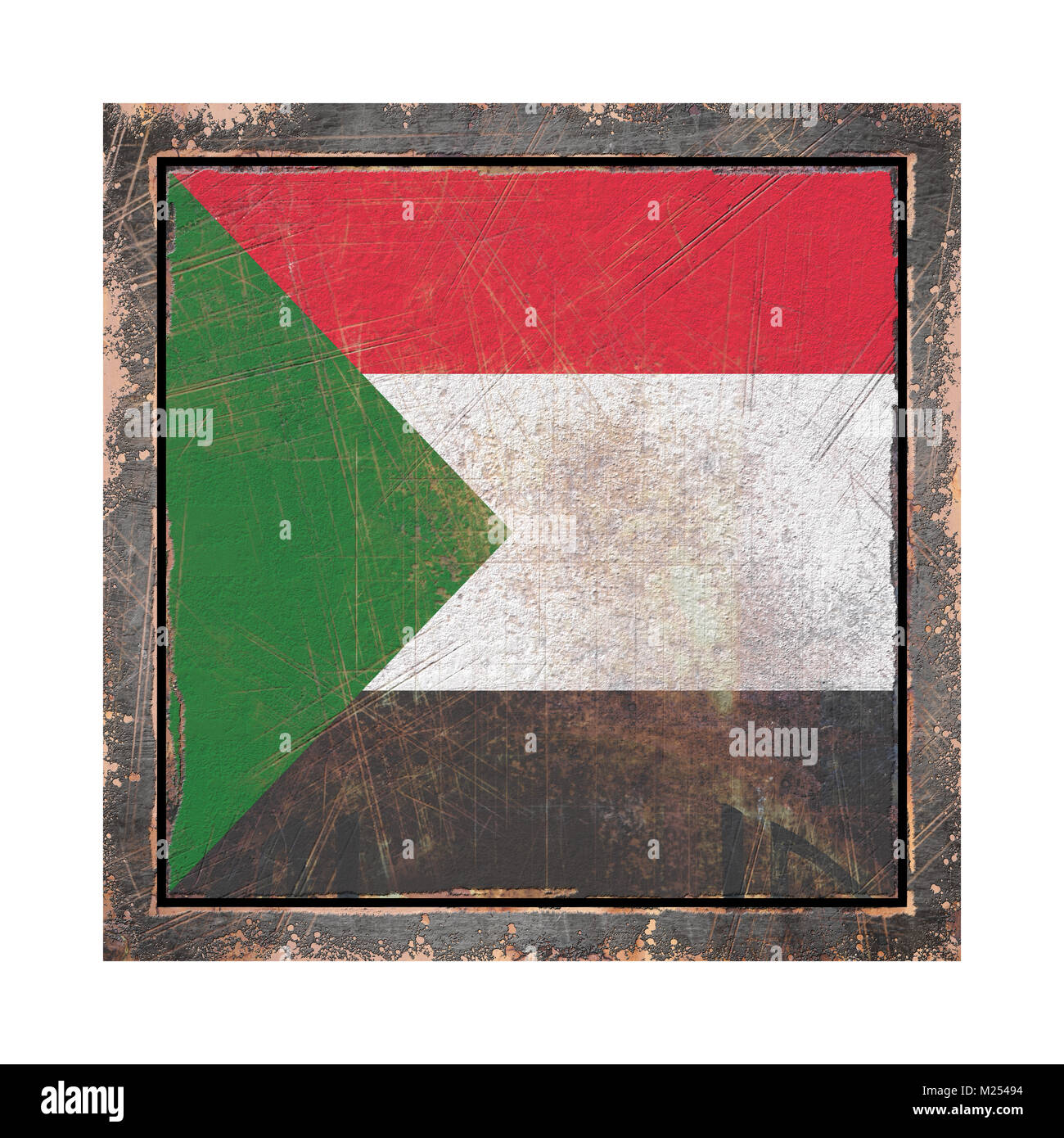 North sudan flag Cut Out Stock Images & Pictures - Alamy