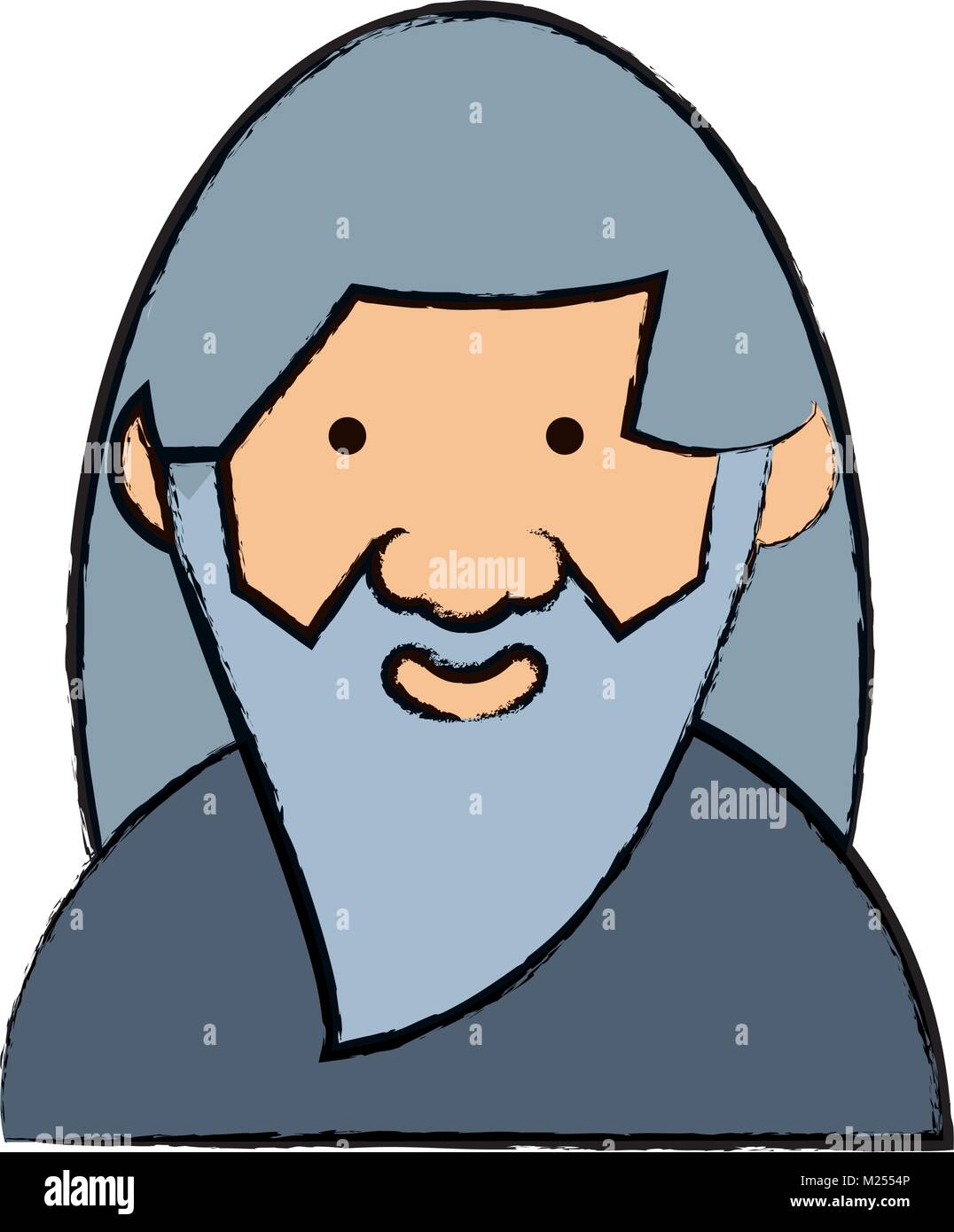 cartoon old man icon Stock Vector Image & Art - Alamy