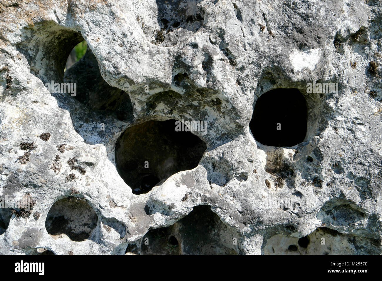 Rocks in the Altmuehltal in Germany Stock Photo - Alamy