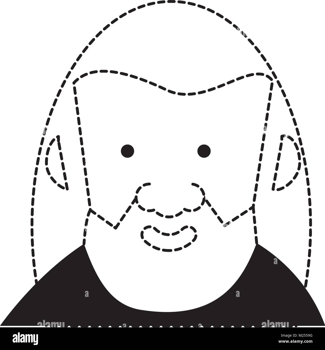 cartoon old man icon Stock Vector Image & Art - Alamy