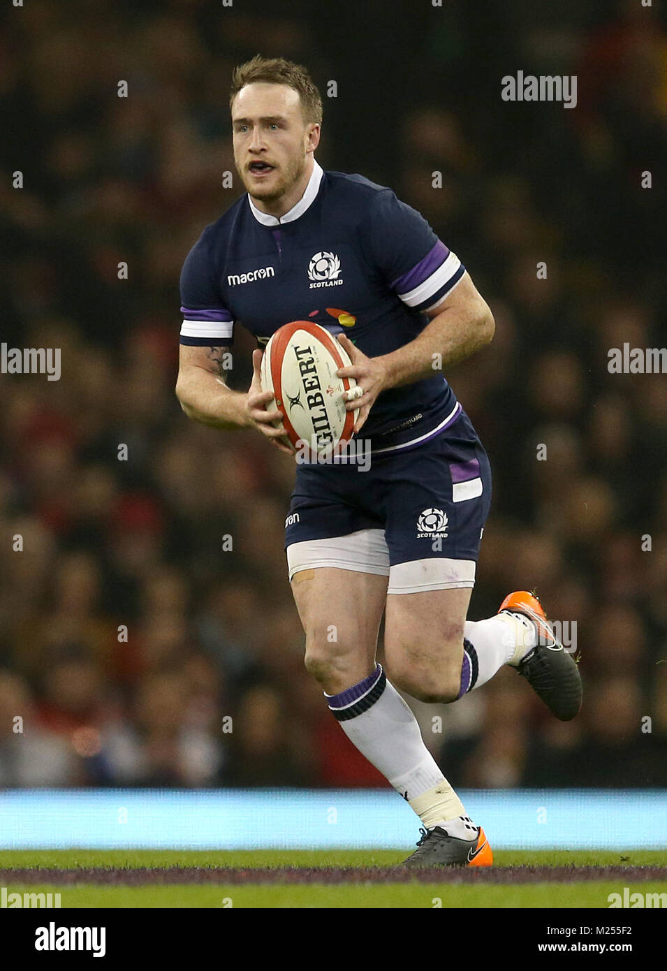 Scotland's Stuart Hogg during the NatWest 6 Nations match at the ...