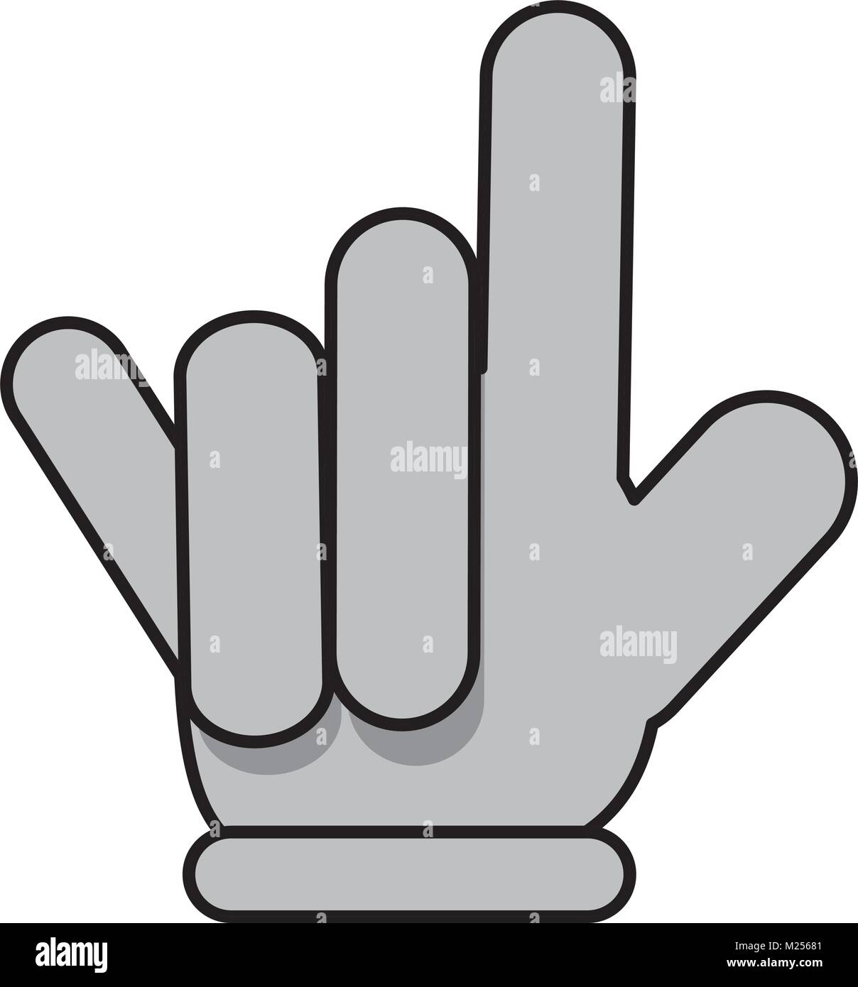 Human hand design Stock Vector Image & Art - Alamy