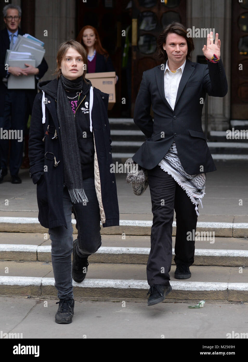 Alleged computer hacker Lauri Love, and his girlfriend Sylvia Mann ...