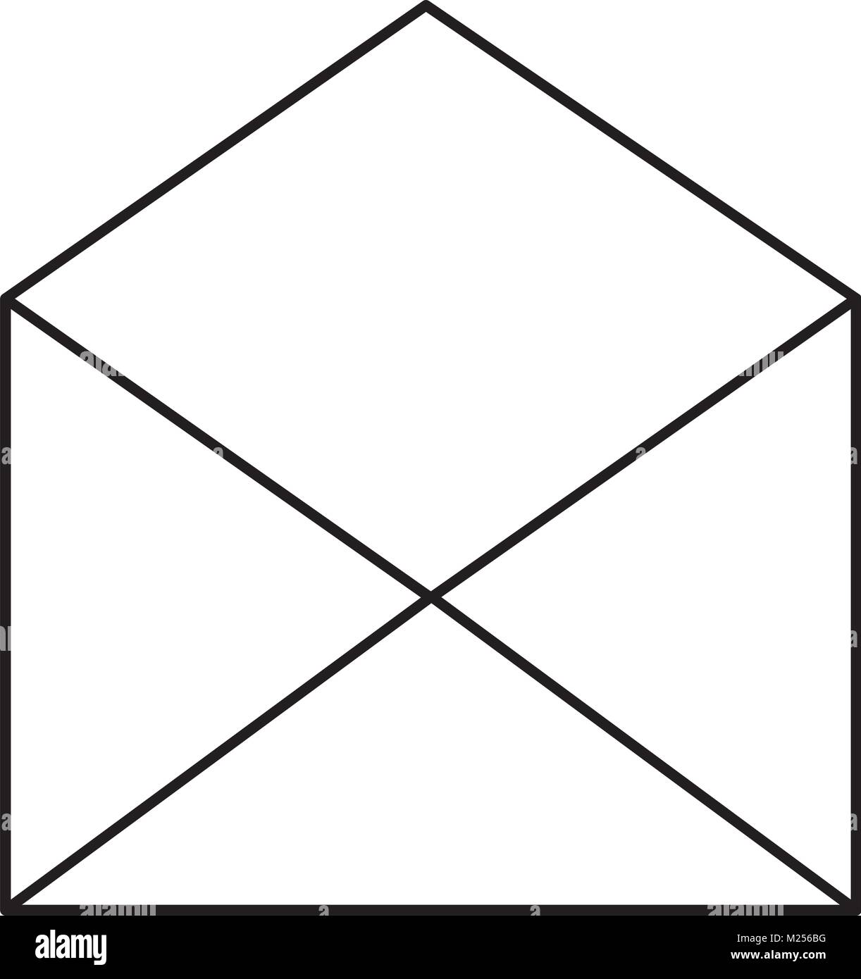 message envelope icon image Stock Vector Image & Art - Alamy