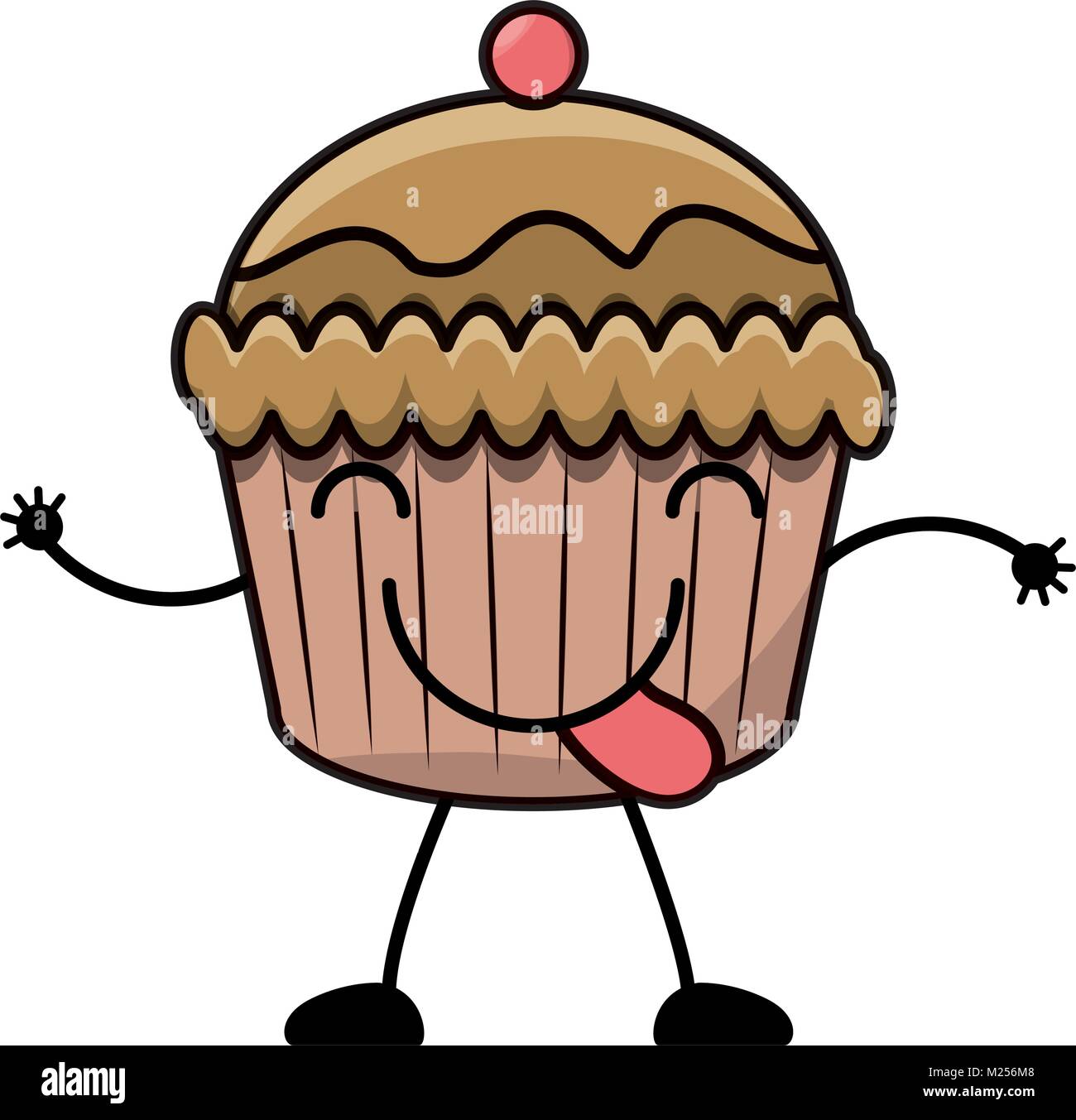 kawaii muffin icon Stock Vector Image & Art - Alamy