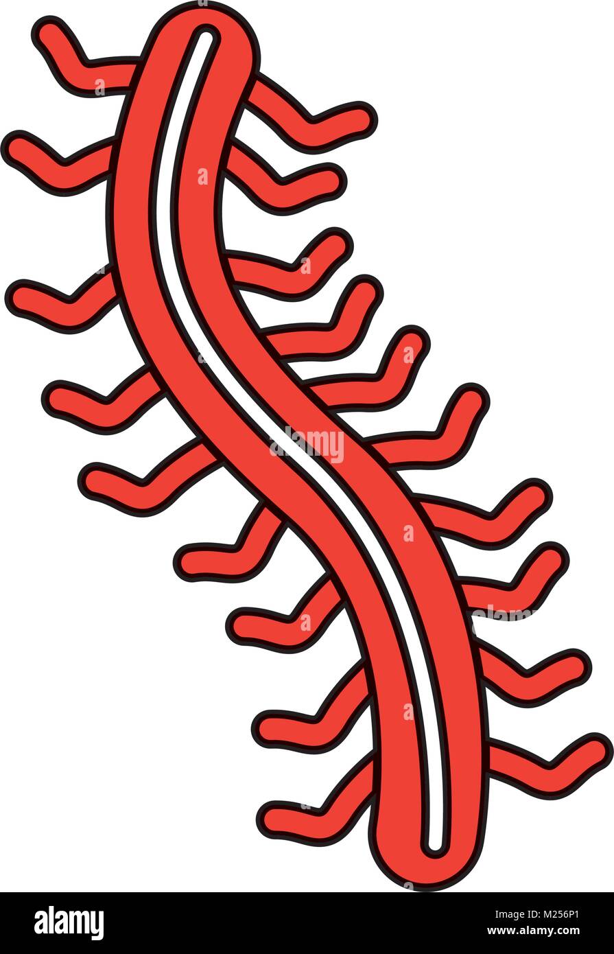 Digital worm Stock Vector Images - Alamy