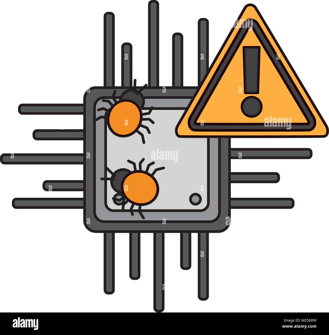 Attention hacking Stock Vector Images - Alamy