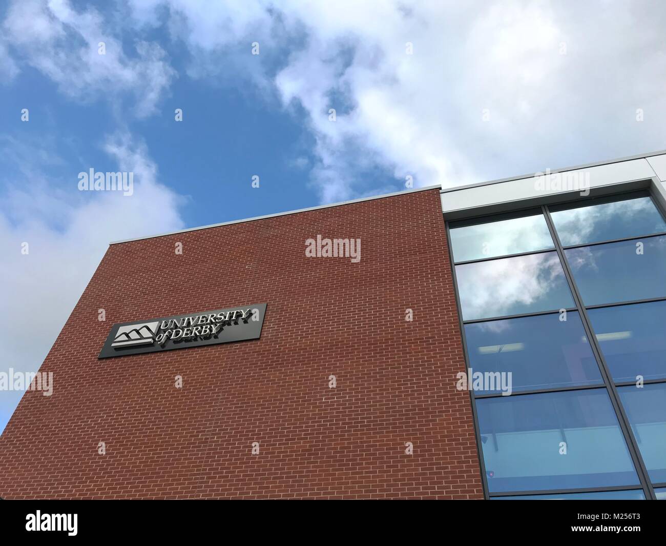 University of Derby's new Markeaton Street Campus with the new ...