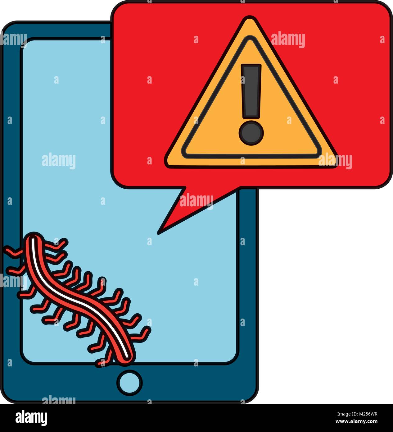 Computer worm image Stock Vector Images - Alamy