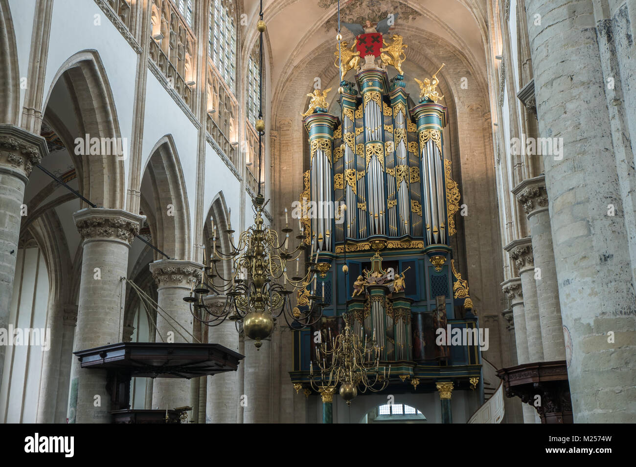 Interior grote kerk church hi-res stock photography and images - Alamy