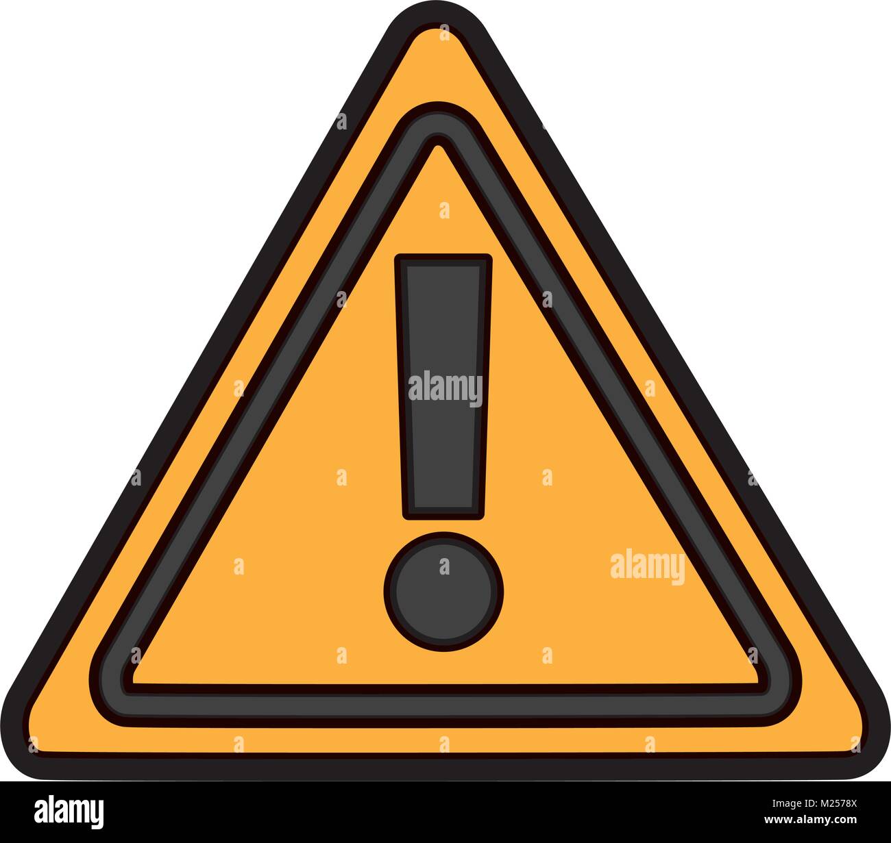 warning sign alert system technology symbol Stock Vector Image & Art ...