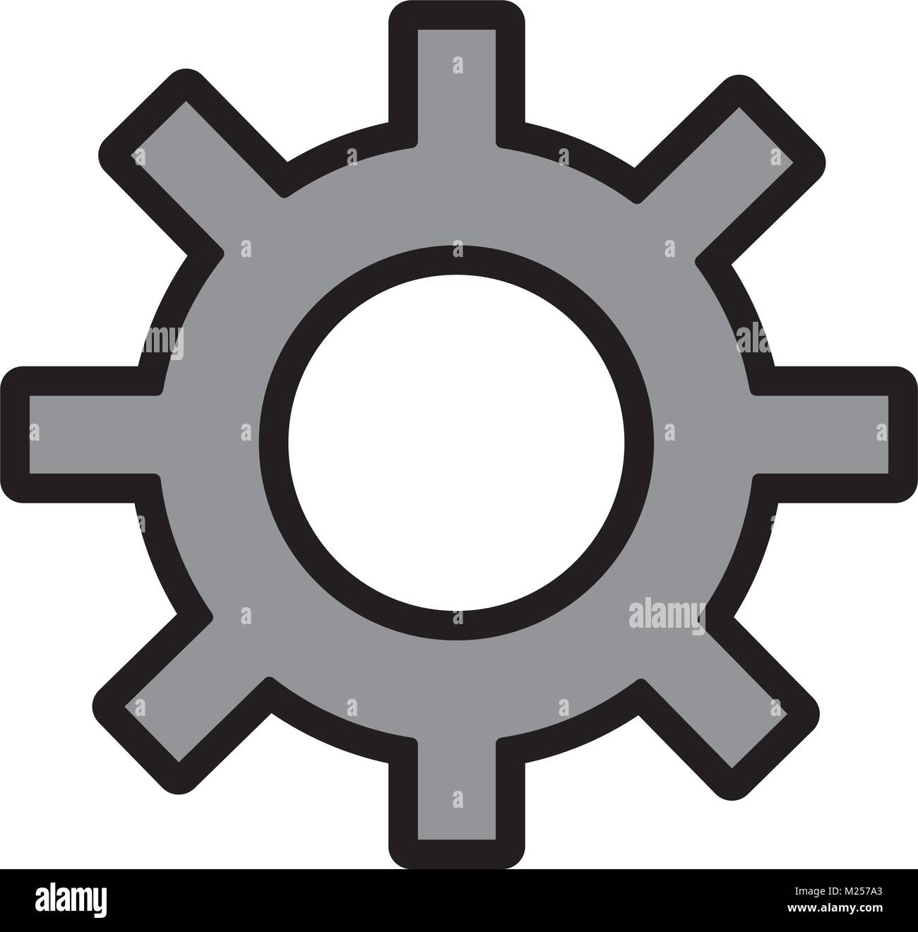 gear setting work mechanism technology Stock Vector Image & Art - Alamy