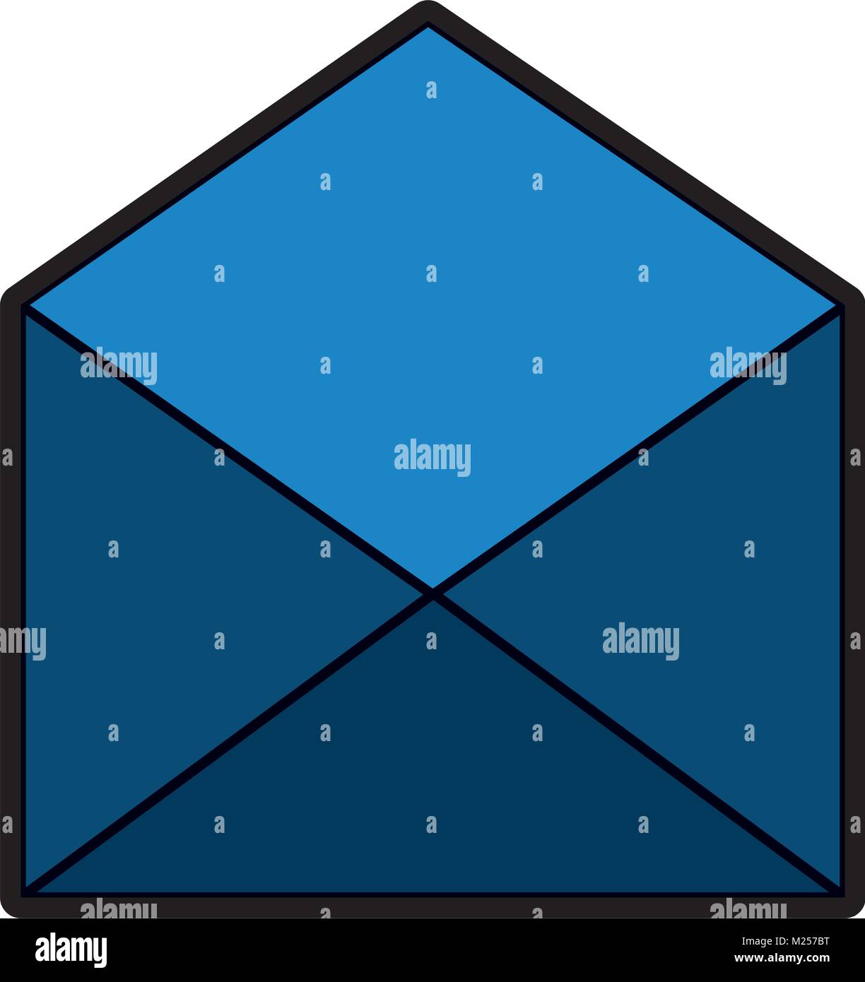 open envelope message letter communication Stock Vector Image & Art - Alamy