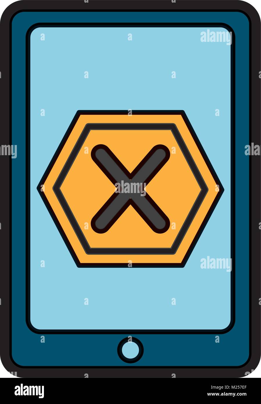 Smart alert system Stock Vector Images - Alamy