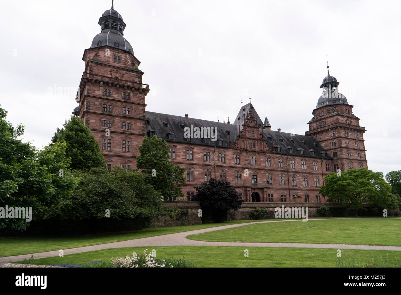 Aschaffenburg am Main in Germany Stock Photo - Alamy
