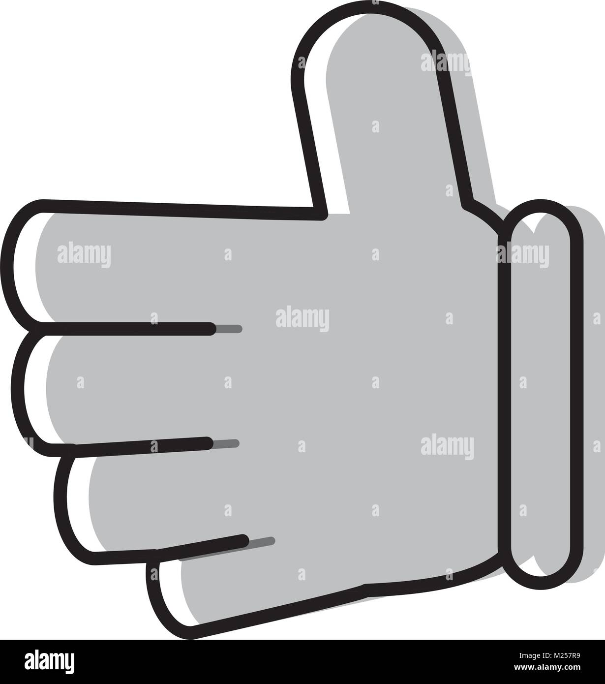 Human hand design Stock Vector Image & Art - Alamy