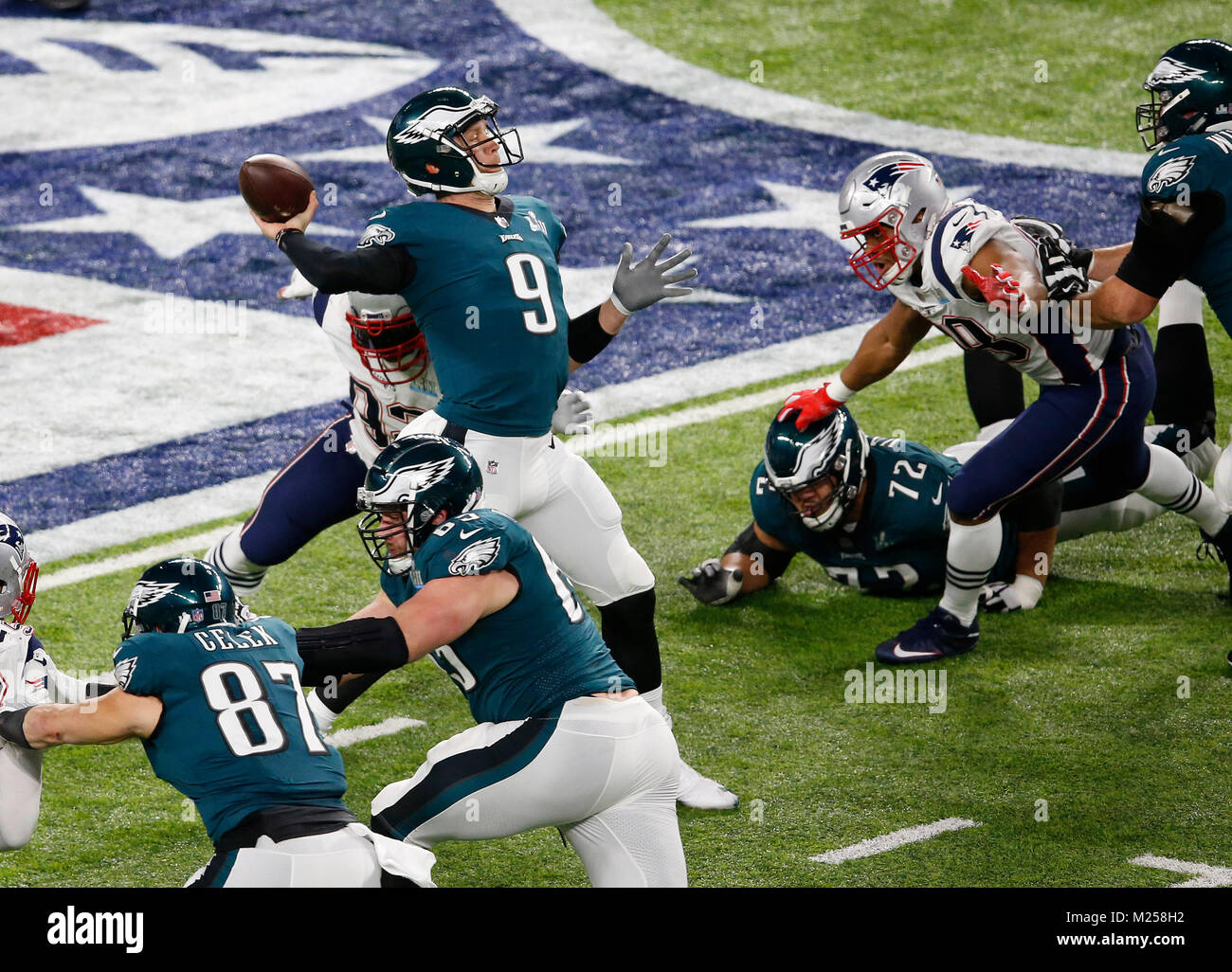 Nick foles super bowl hi-res stock photography and images - Alamy