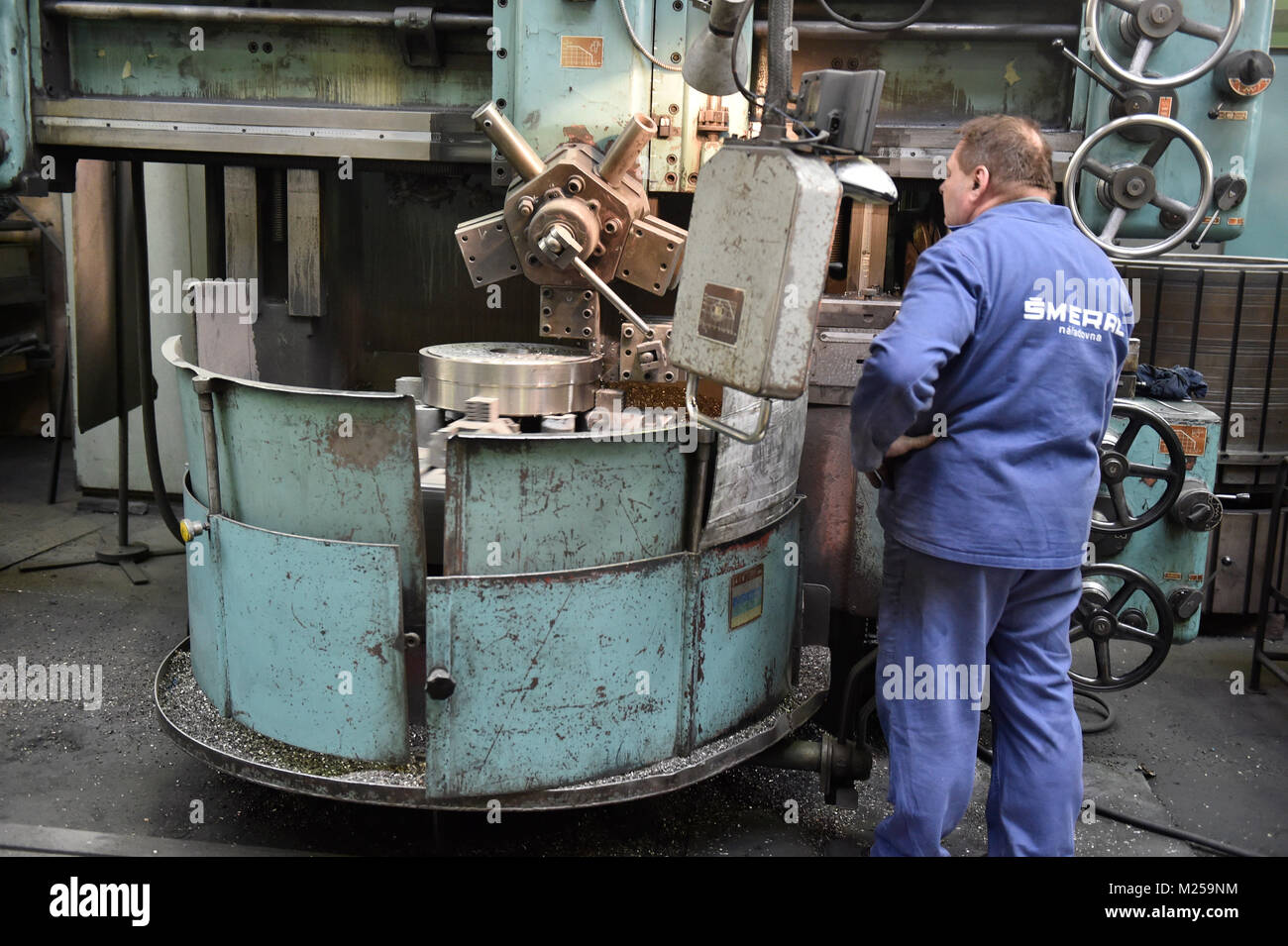 Brno, Czech Republic. 5th Feb, 2018. A part of the production plant of ...