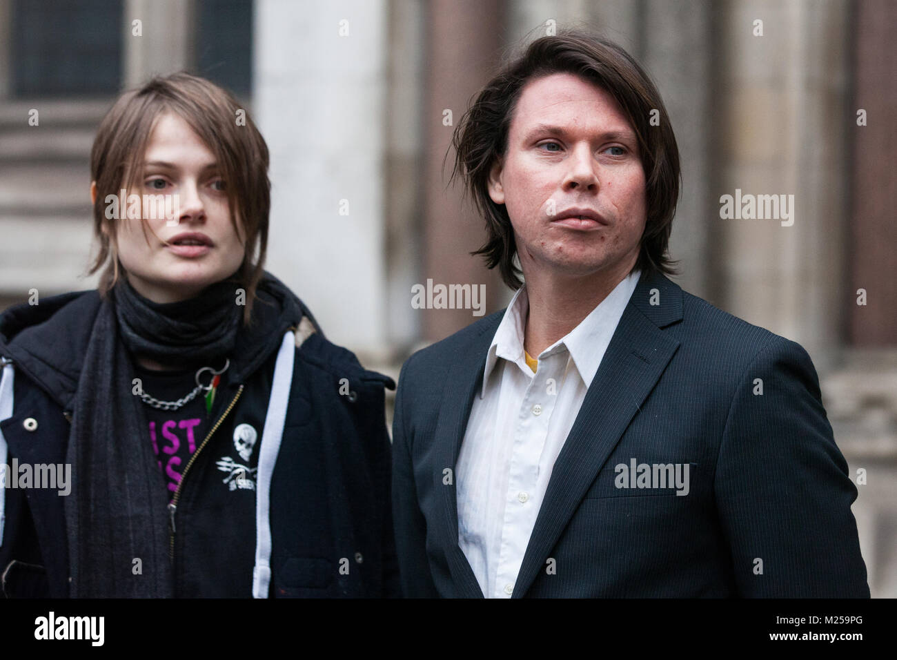 London, UK. 5th February, 2018. Alleged computer hacker Lauri Love ...