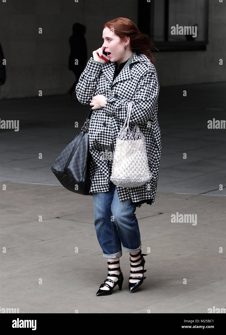 London, UK. 5th February, 2018. Angela Scanlon Irish television ...