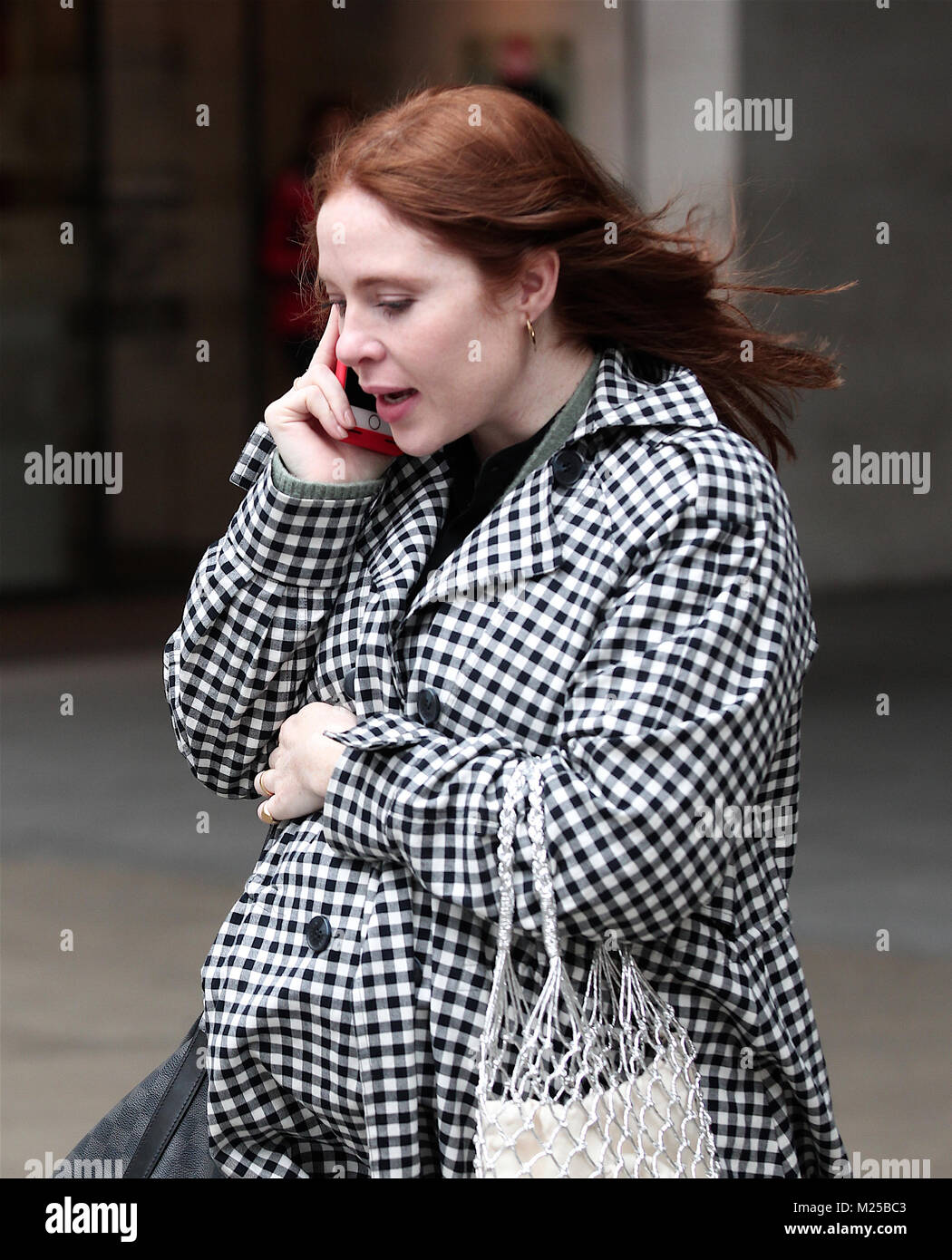 London, UK. 5th February, 2018. Angela Scanlon Irish television ...