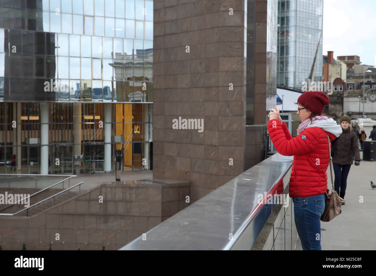 London,UK,5TH February 2018,Dull, cold and miserable by London Bridge ...
