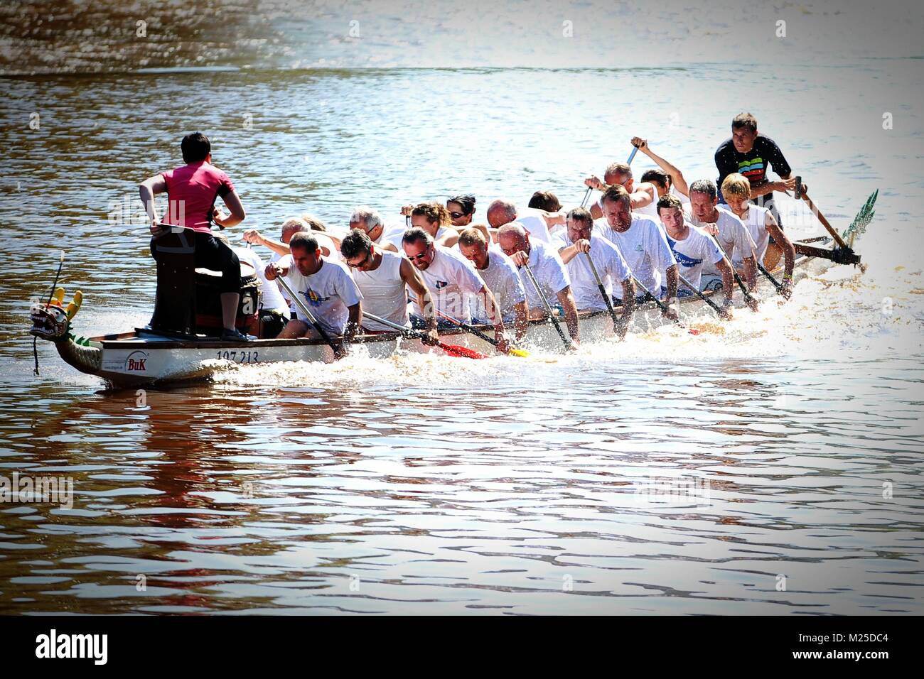 Mala Skala, Czech Republic. 5th Feb, 2018. Dragon Boat festival ...