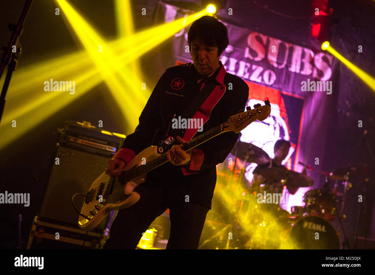 Zagreb, Croatia. 4th February, 2018. Punk rock band UK SUBS on 40 ...