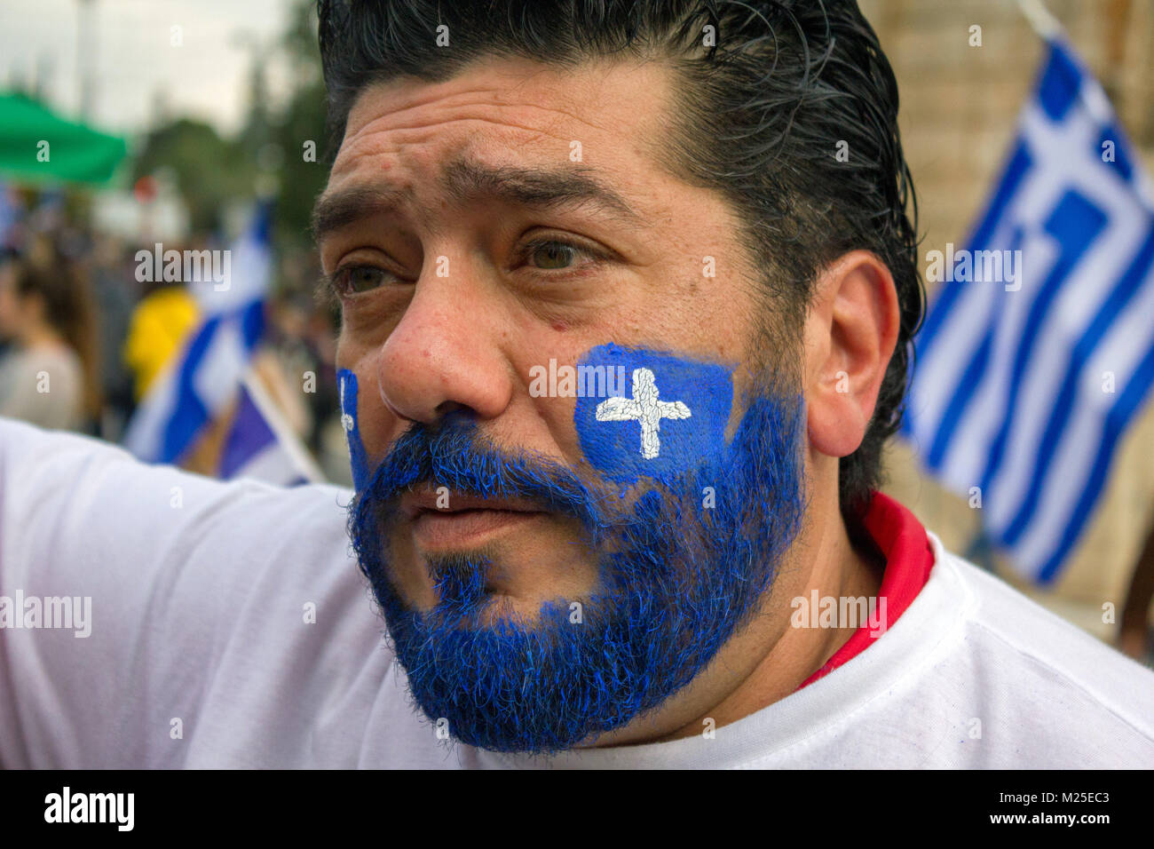 Greece greek greece greek face hi-res stock photography and images - Alamy