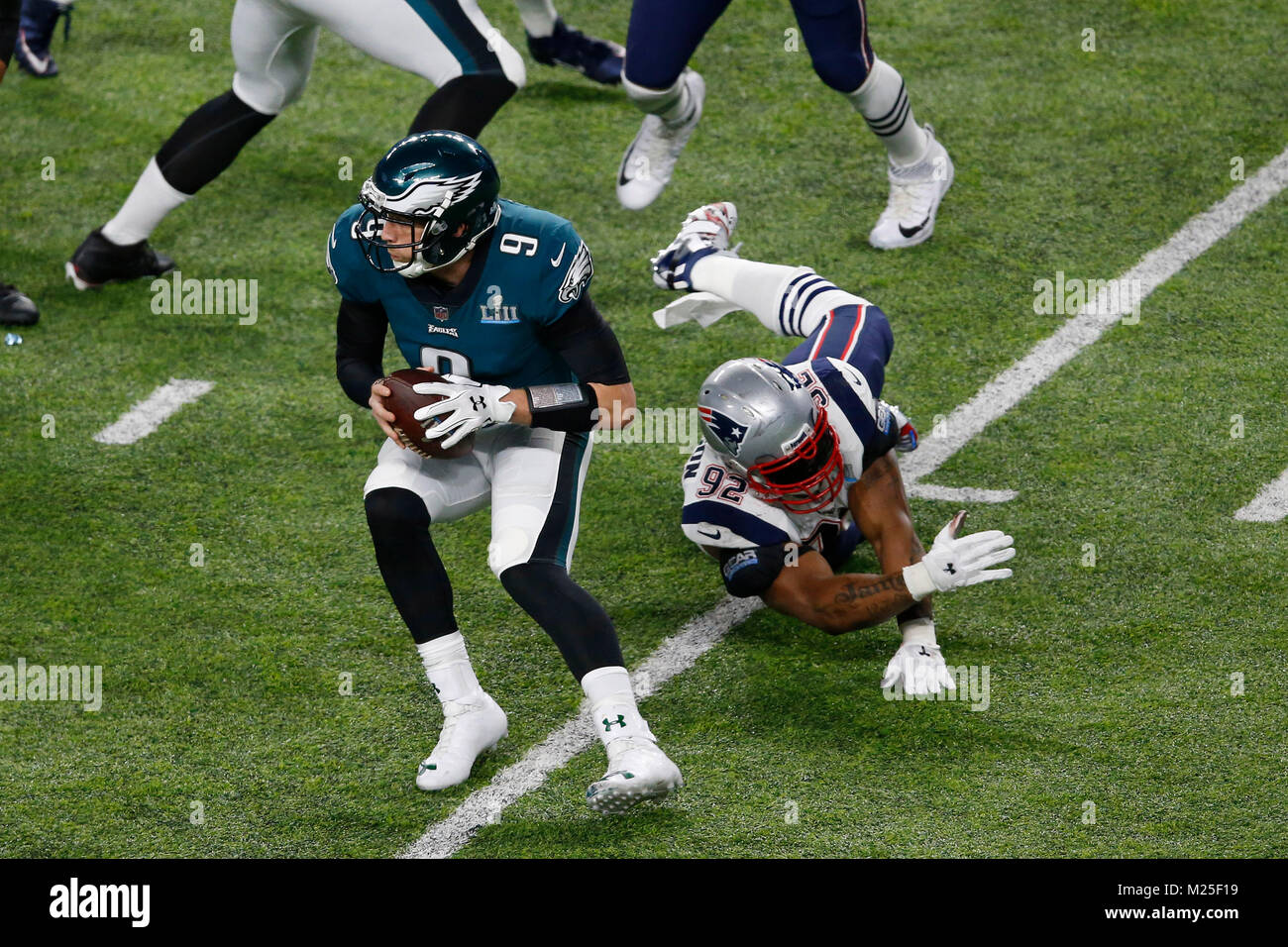 February 04, 2018 Philadelphia Eagles quarterback Nick Foles (9 ...