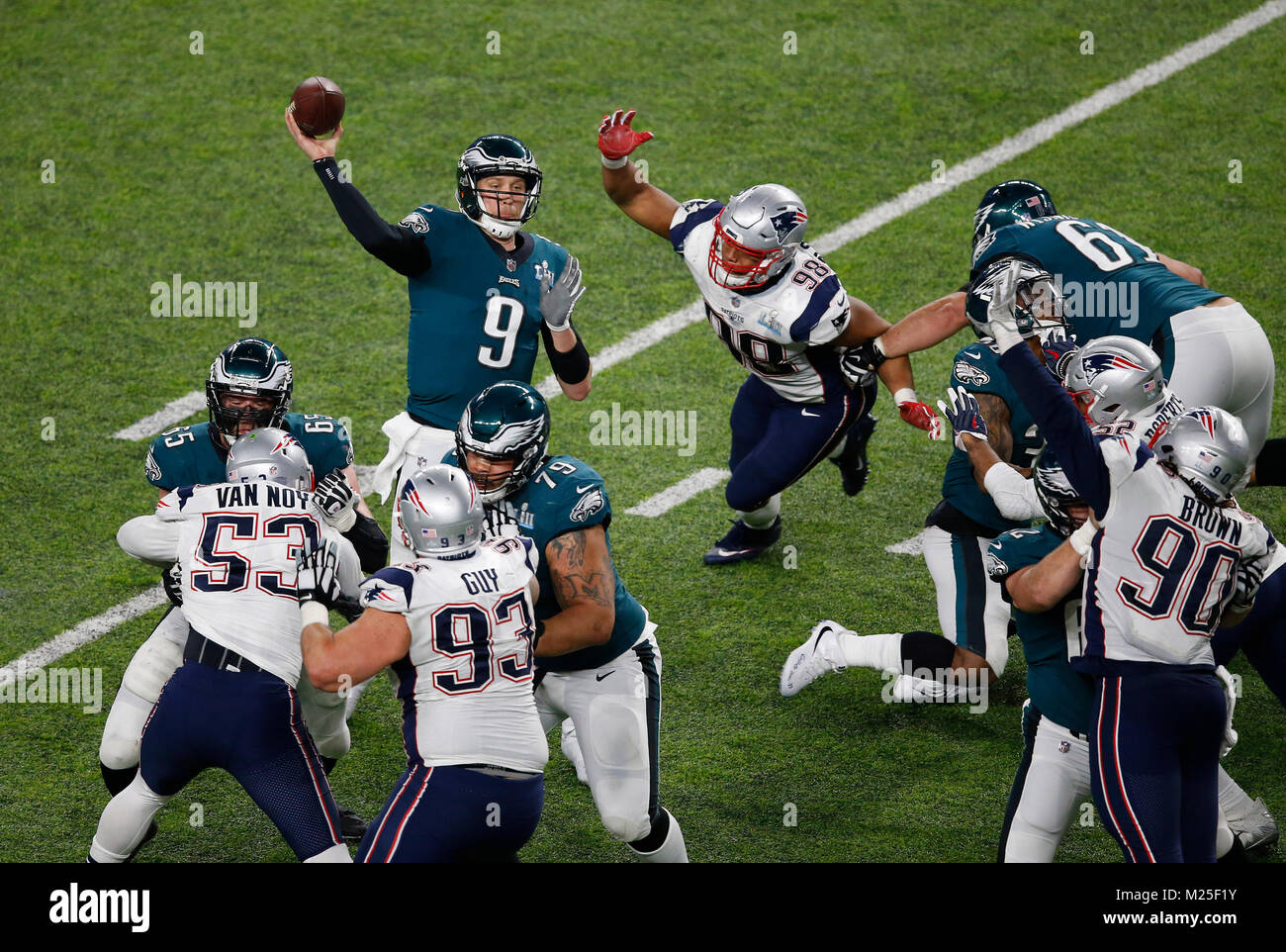 Nick foles super bowl hi-res stock photography and images - Alamy