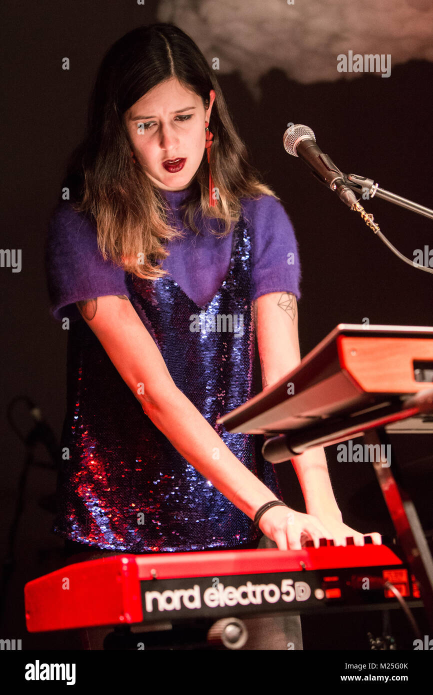 Milan Italy. 05th February 2018. The American singer-songwriter Nandi ...