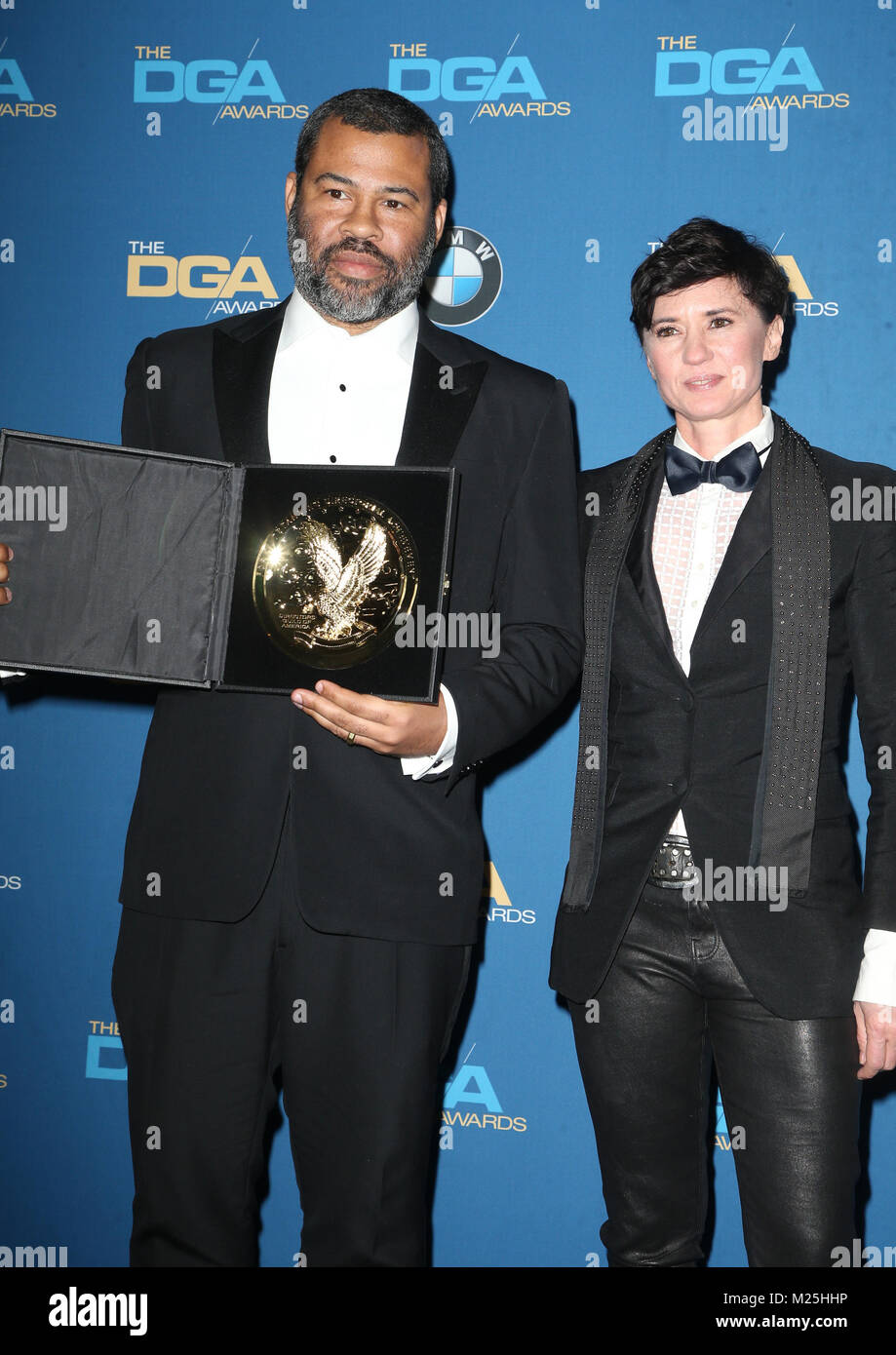 Beverly Hills, California, Jordan. 03rd Feb, 2018. Peele, Kimberly ...