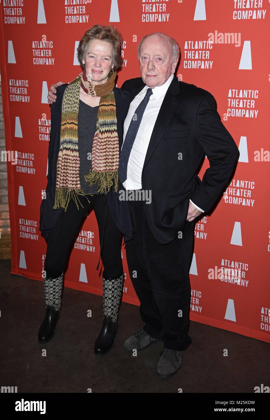New York, NY, USA. 5th Feb, 2018. Kristin Griffith, Peter Maloney at ...
