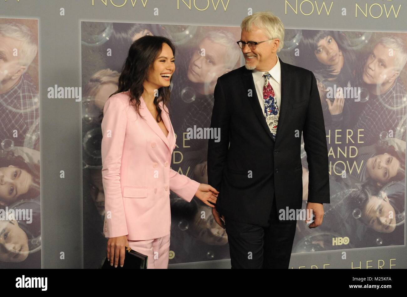 Los Angeles, CA, USA. 5th Feb, 2018. Tim Robbins, Girlfriend at ...