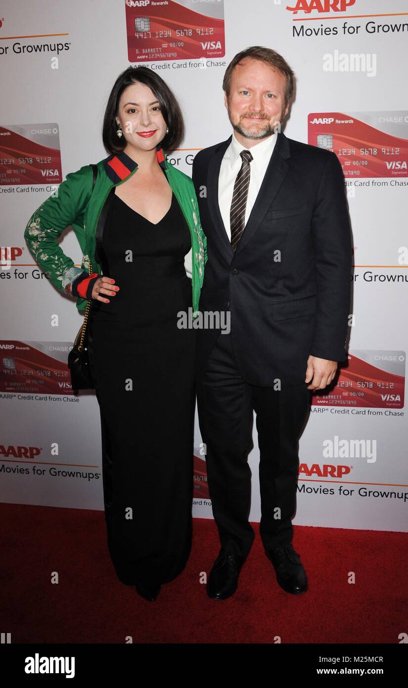 Beverly Hills, CA. 5th Feb, 2018. Rian Johnson at arrivals for AARP The ...