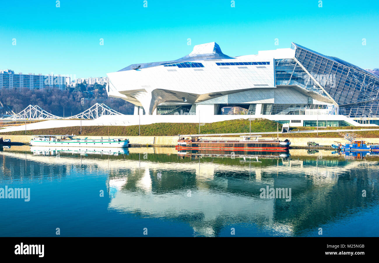 Lyon confluences district hi-res stock photography and images - Alamy