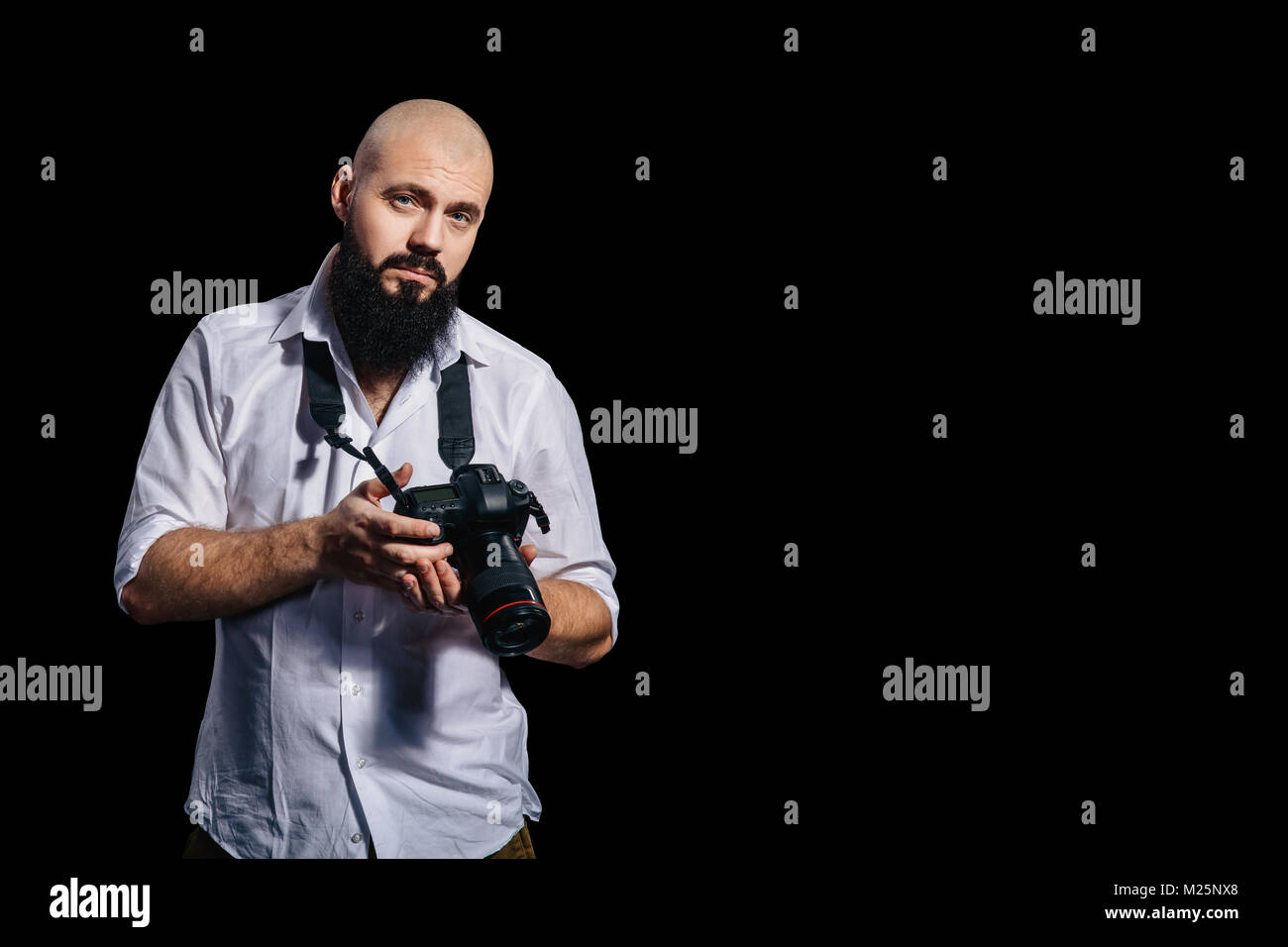 Bearded photographer hi-res stock photography and images - Alamy