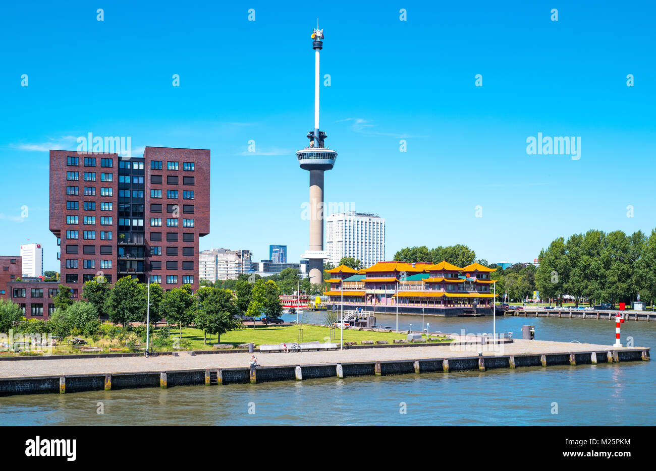 Rotterdam euromast tower hi-res stock photography and images - Alamy