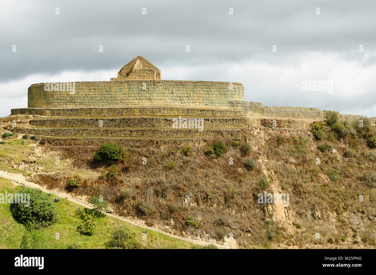 Ecuador, ancient Ingapirca ruin, the most important Inca site in ...