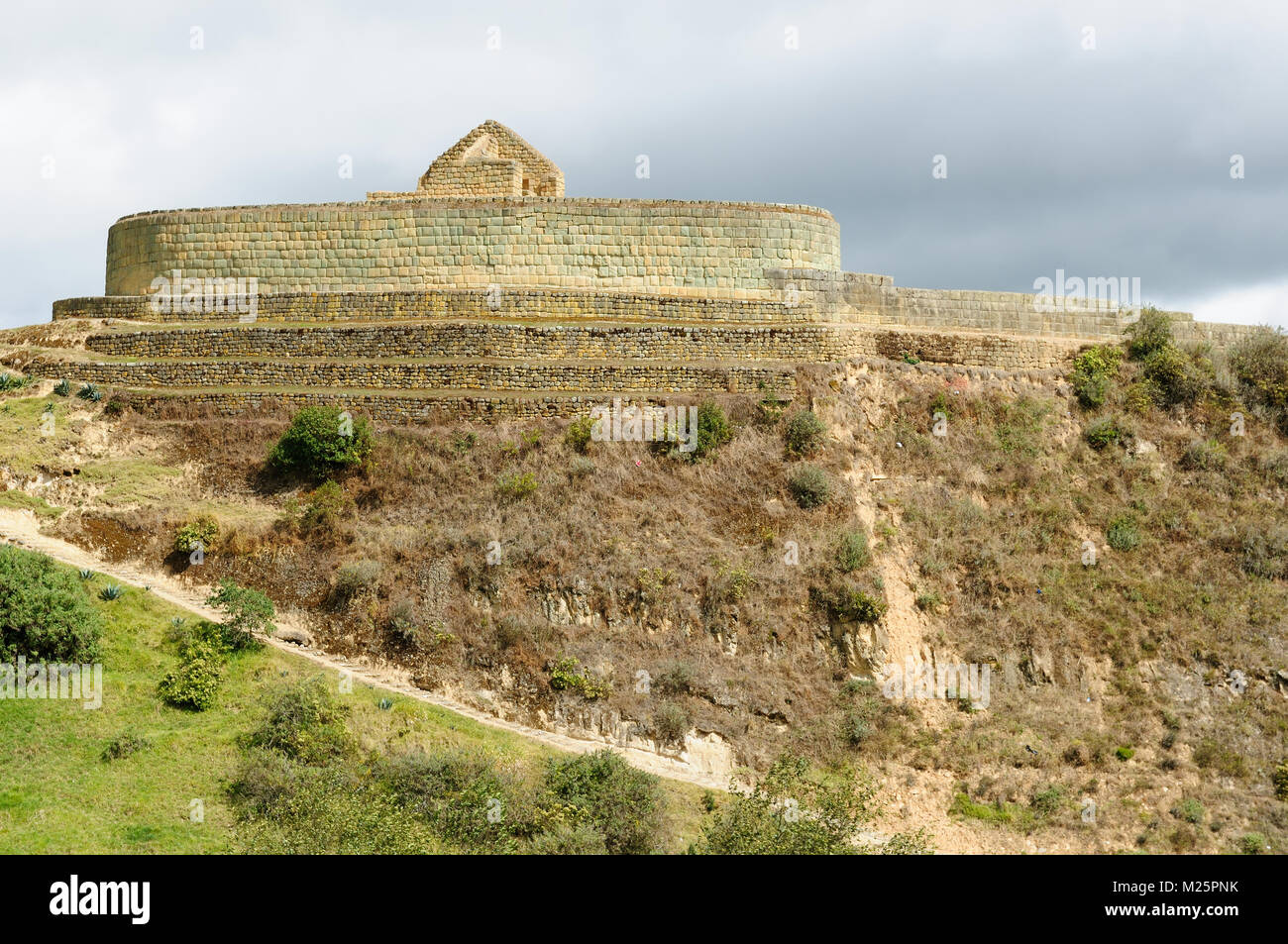 Ecuador, ancient Ingapirca ruin, the most important Inca site in ...
