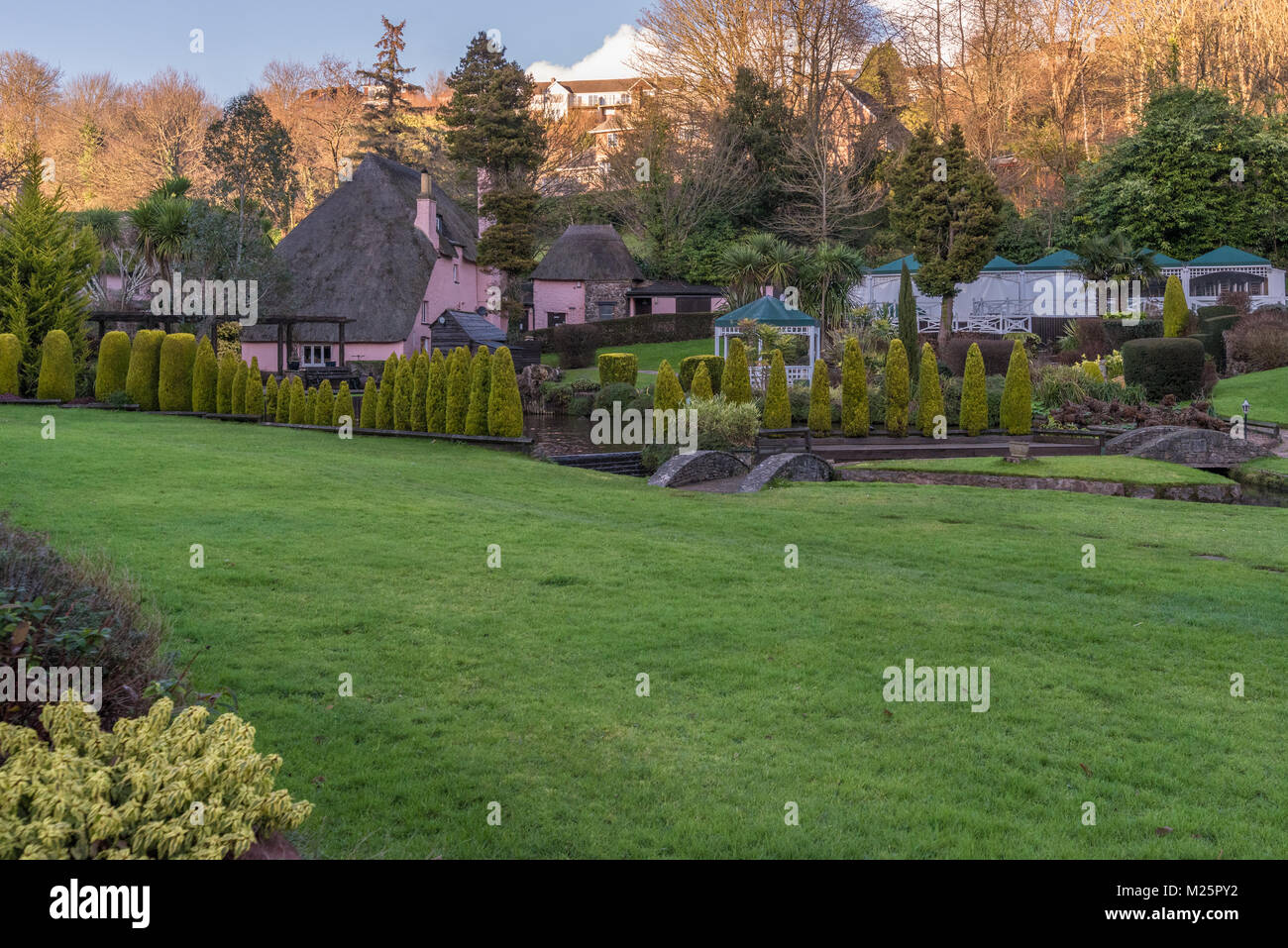 Cockington village hi-res stock photography and images - Alamy