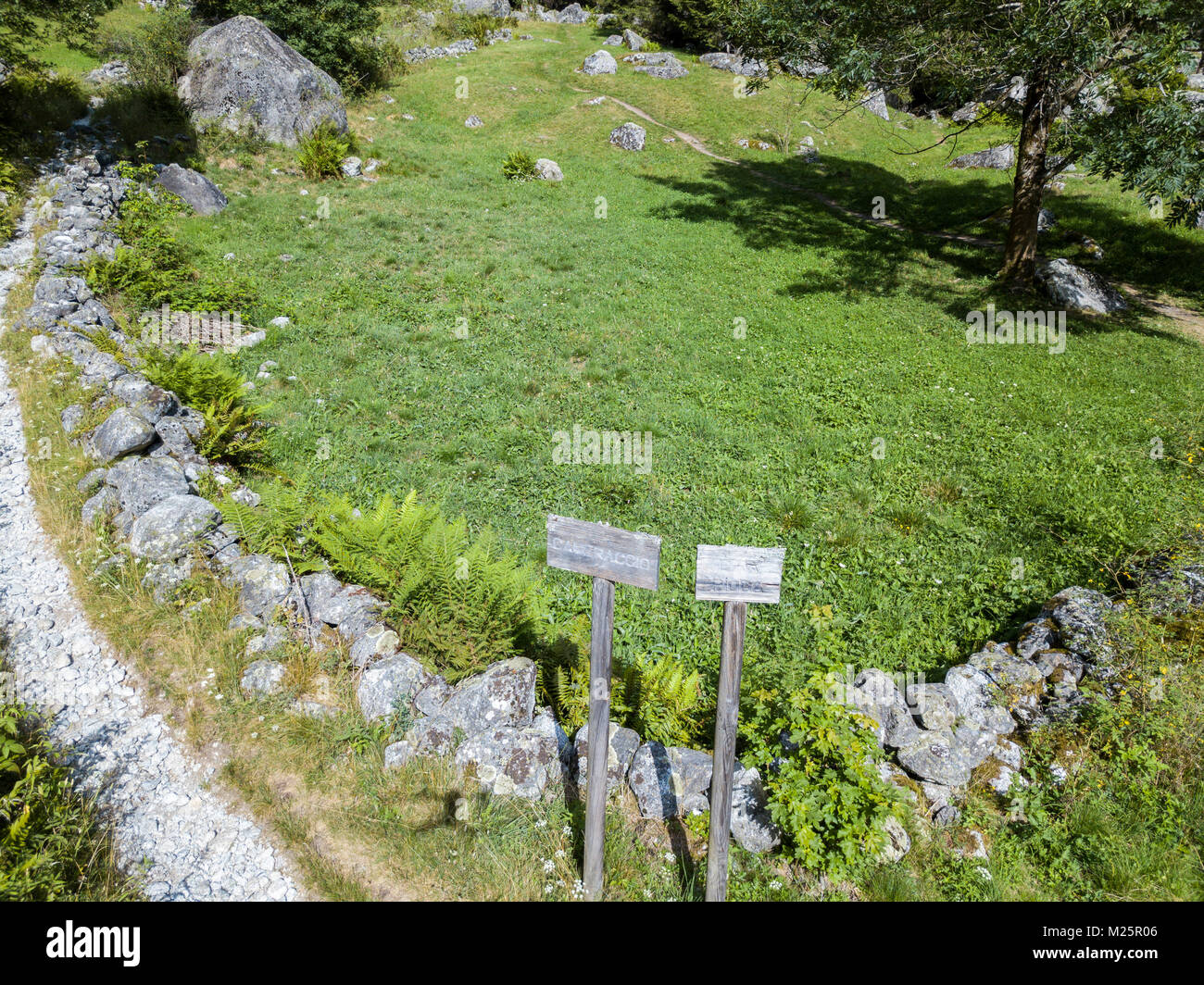 Aerial view indication signs hi-res stock photography and images - Alamy