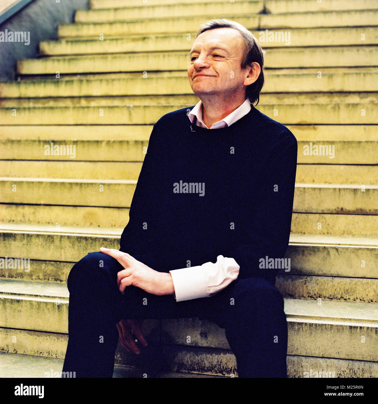 Mark E. Smith lead singer of the Fall band photographed in Islington ...