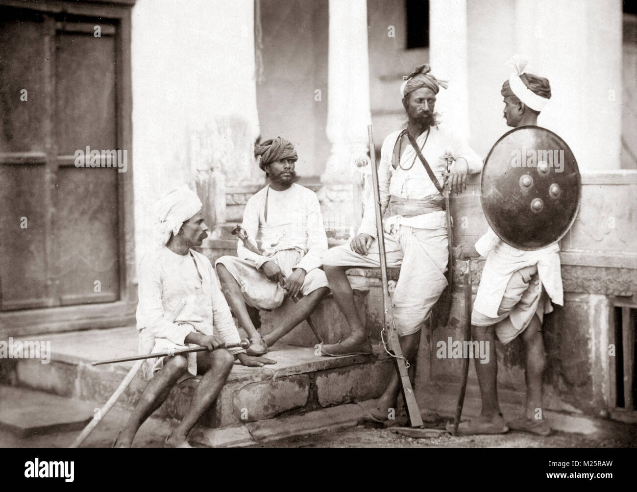 c. 1860s India - Rajputs - Hindu military caste - Shepherd and ...