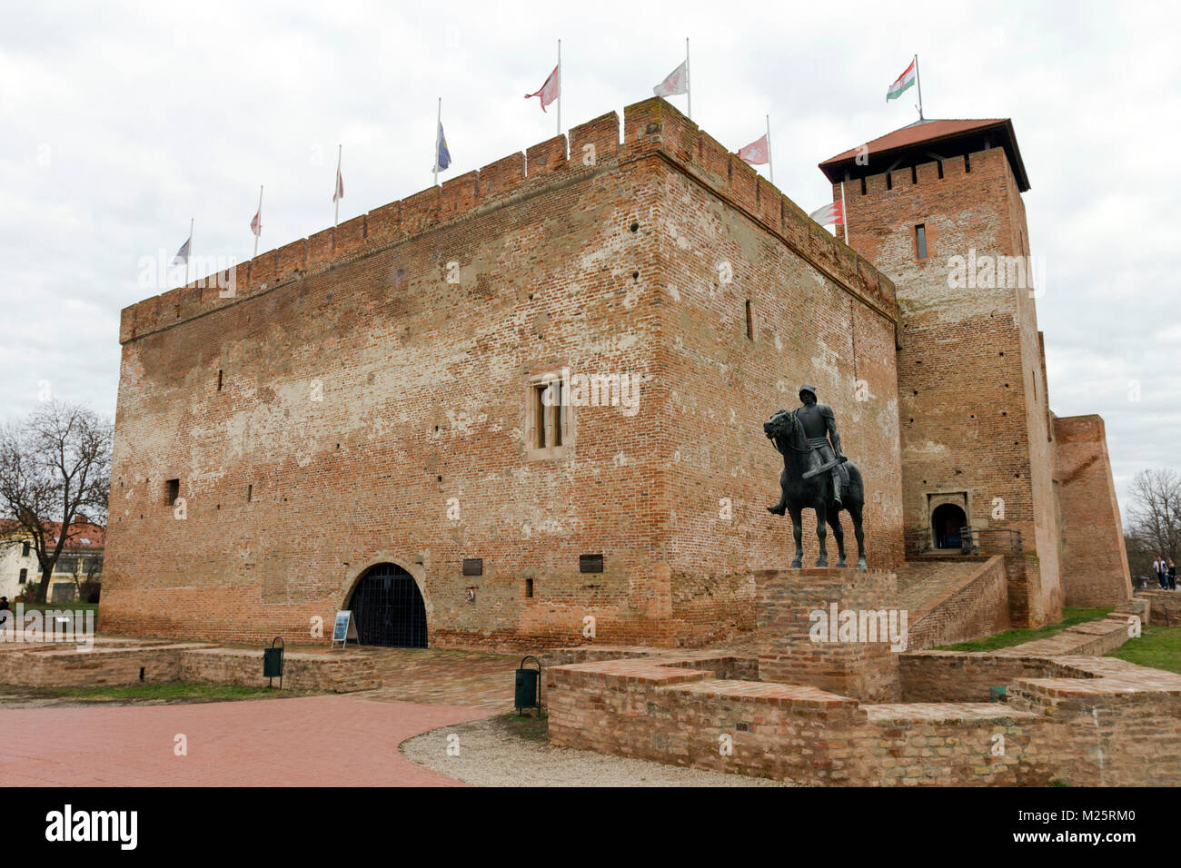 The medieval Gyula castle in Gyula, Hungary Stock Photo - Alamy