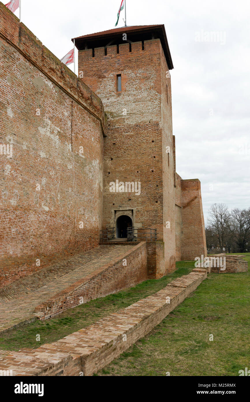 The medieval Gyula castle in Gyula, Hungary Stock Photo - Alamy