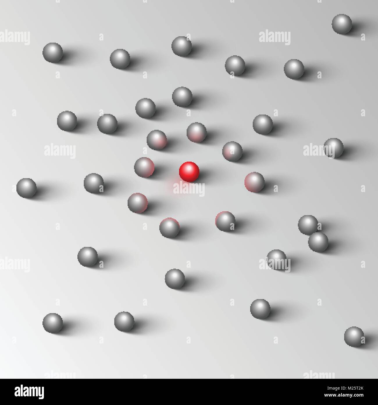 3d illustration one right Stock Vector Images - Alamy