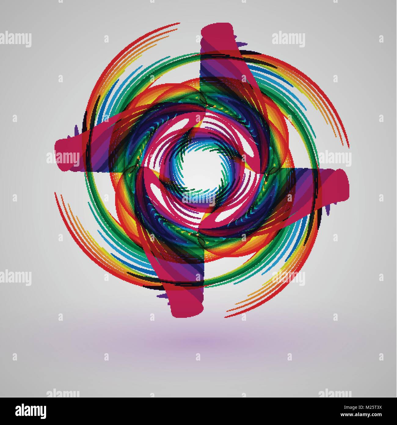 Abstract futuristic background eye in Stock Vector Images - Alamy
